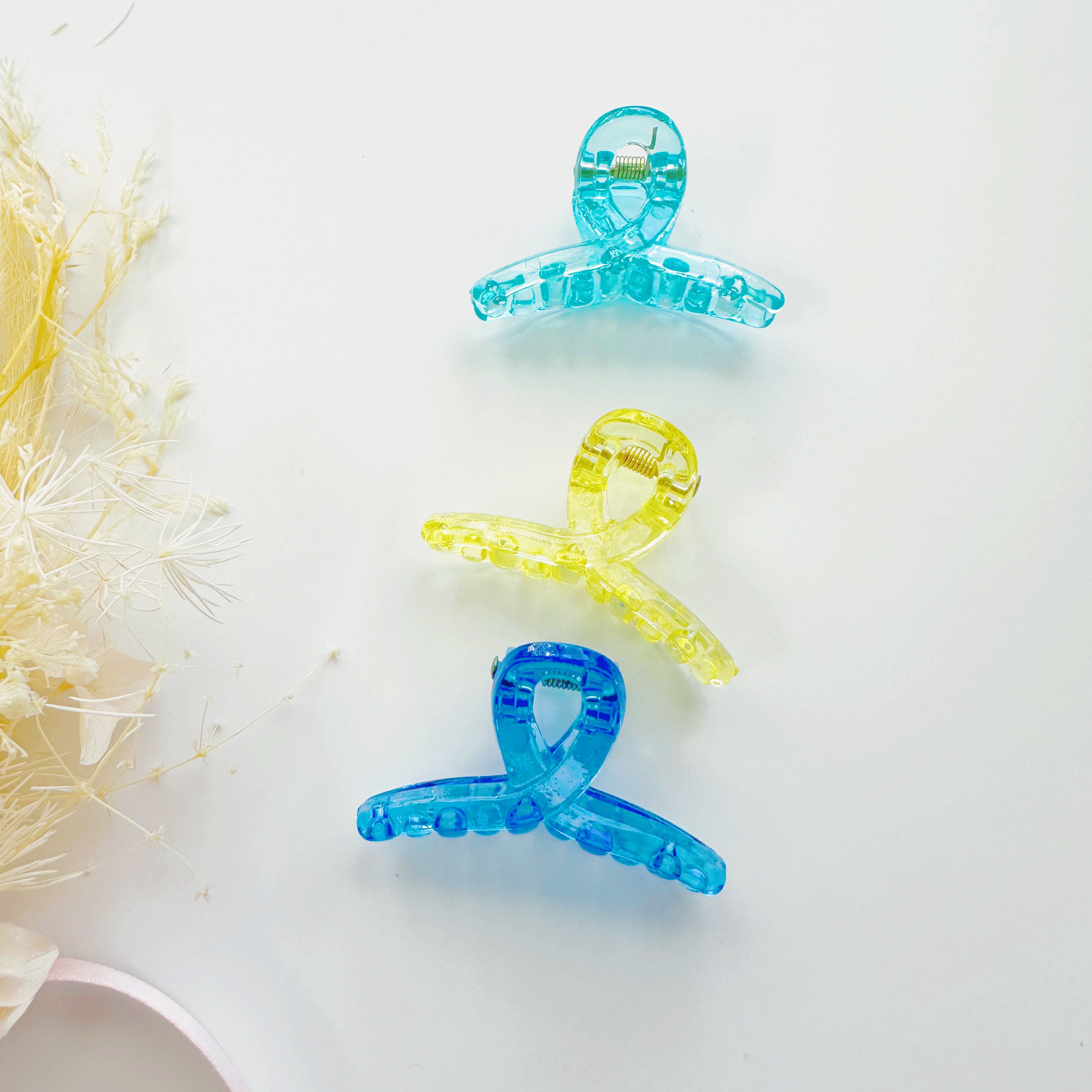 Small ribbon claws set - Blue – MANGO JELLY