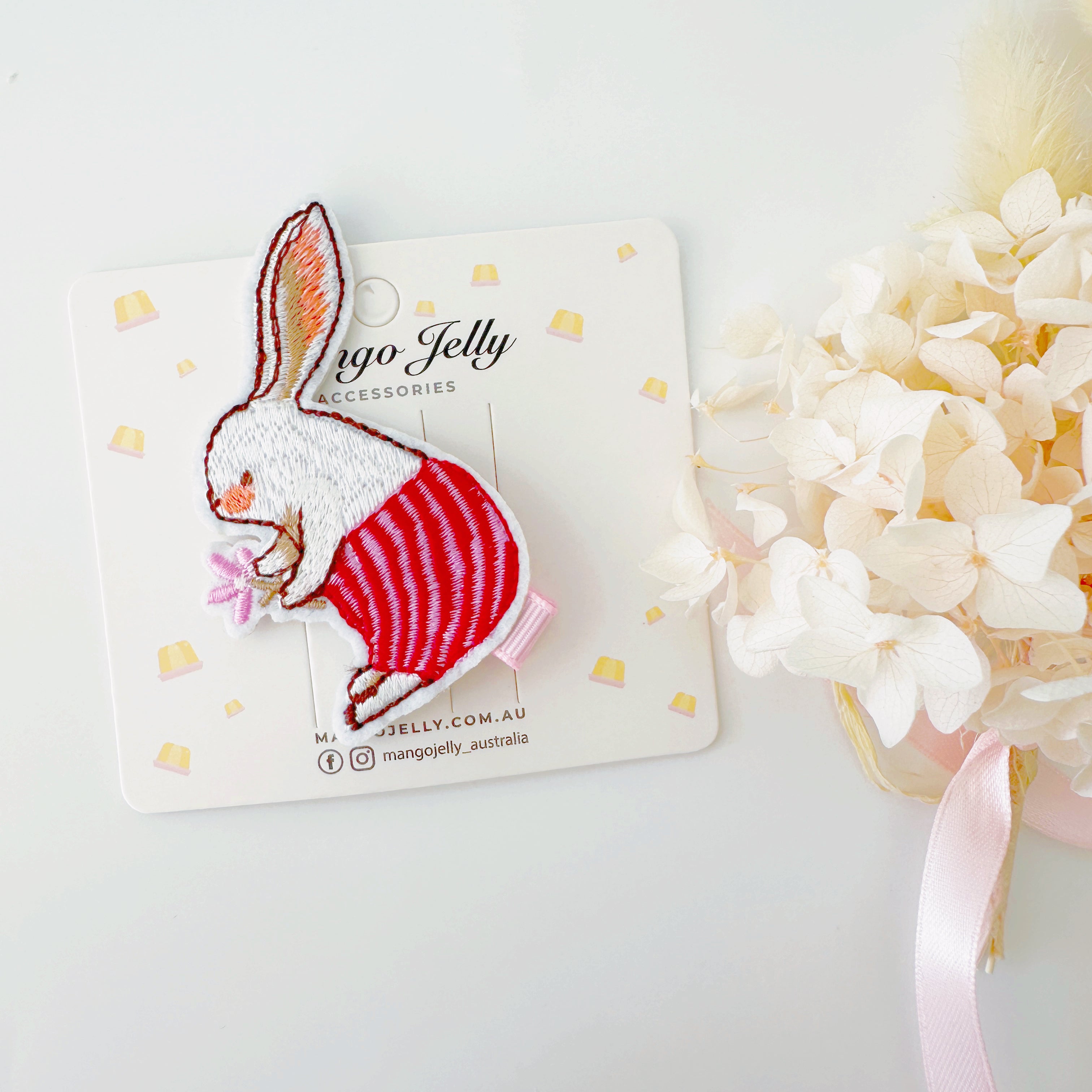 Stitch Patchy Hair clips - Rabbit – MANGO JELLY