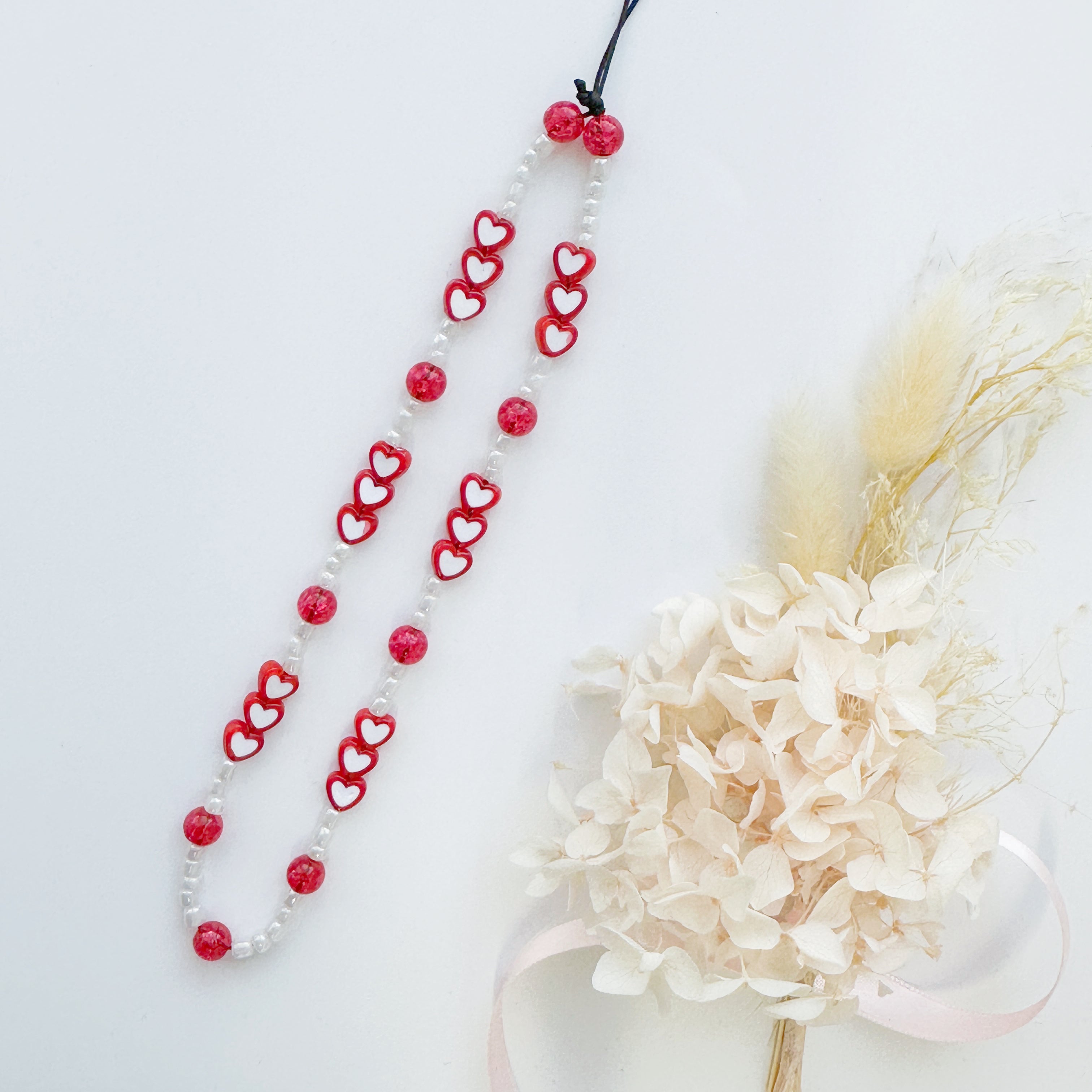 Handmade Phone charms - Red Heart – MANGO JELLY