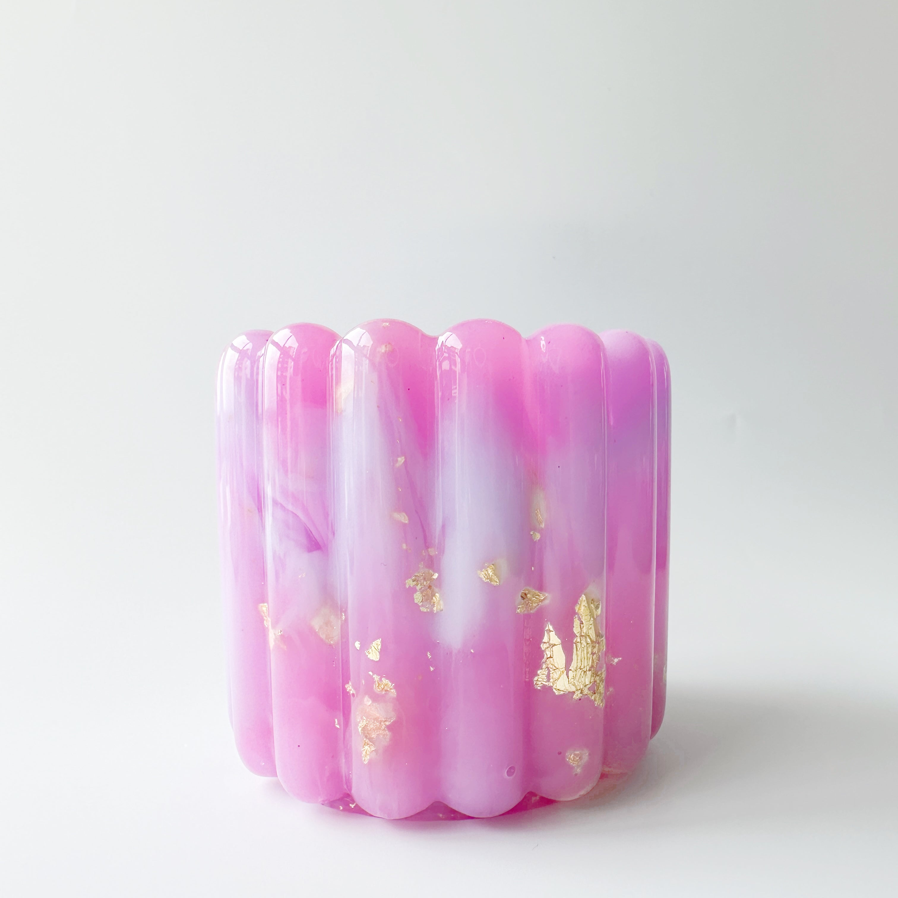 Laced cup with gold flake – MANGO JELLY