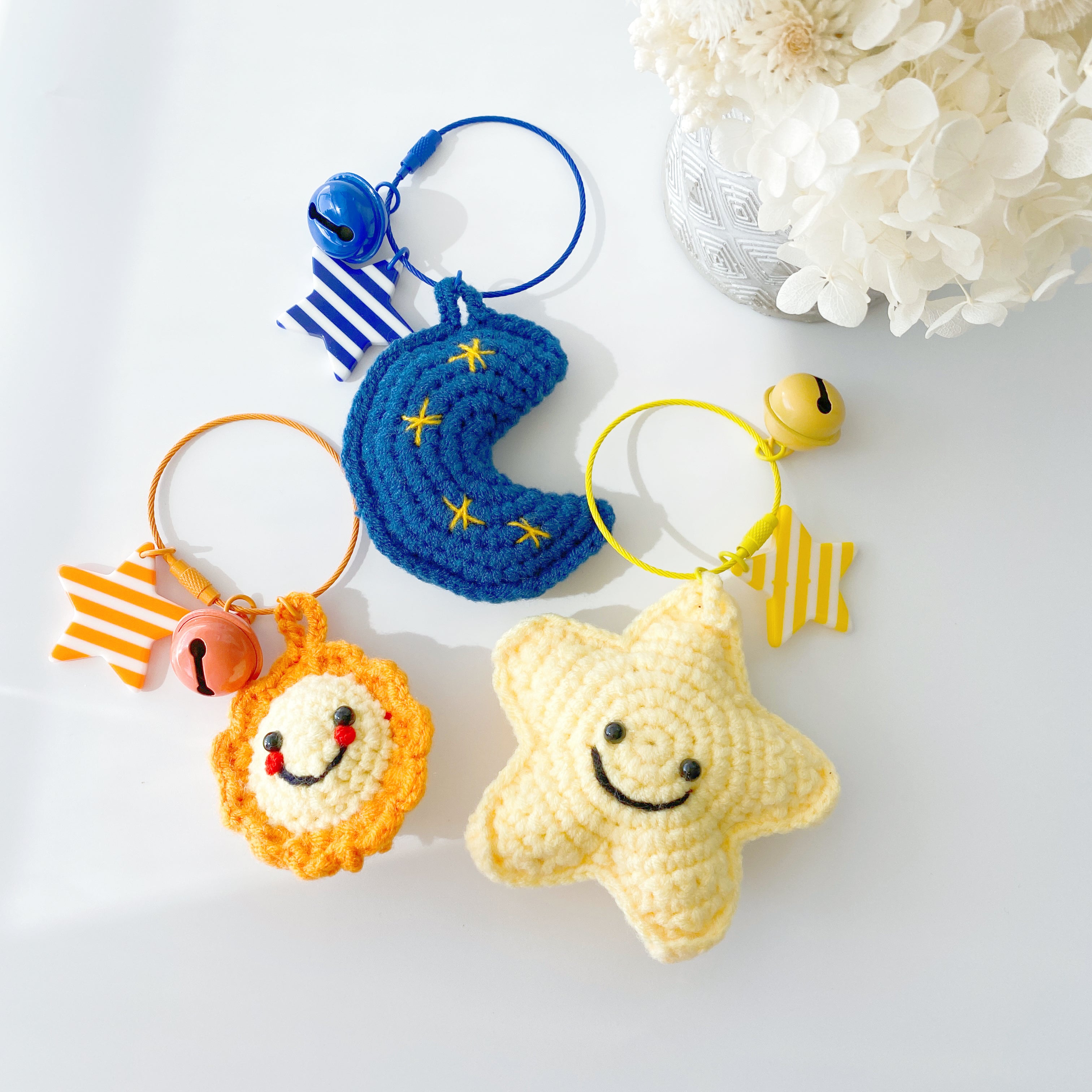 Crochet key holder collection – MANGO JELLY