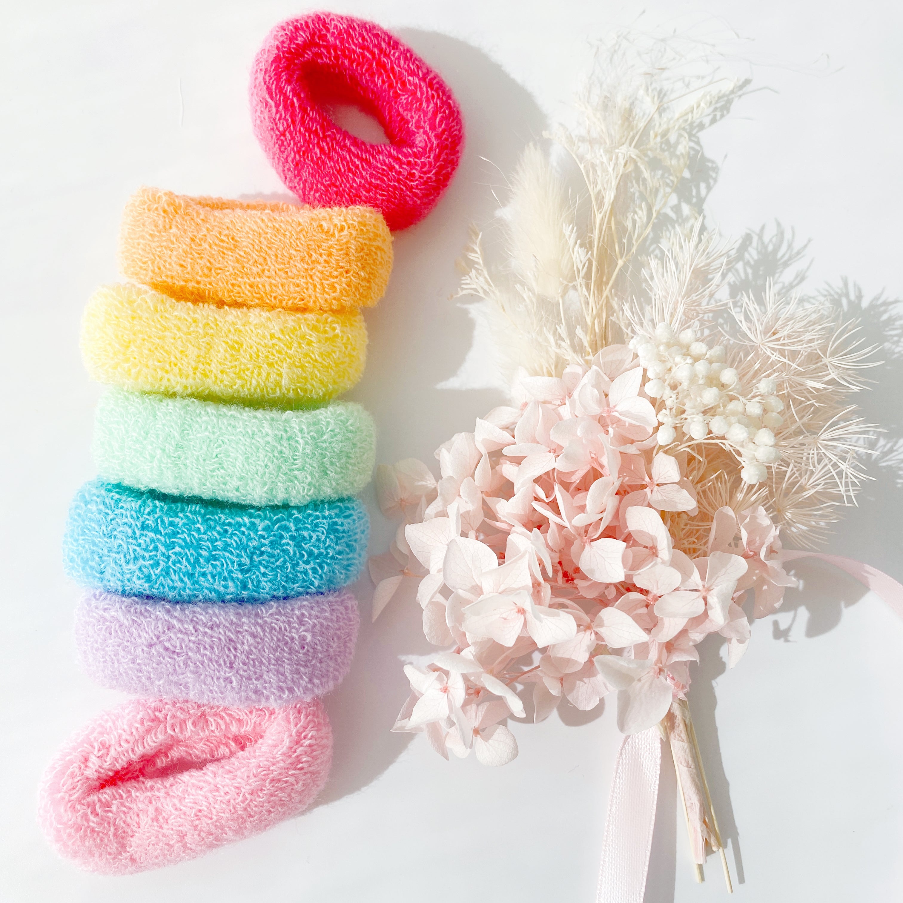 Ponytail Ties - Pastel – MANGO JELLY